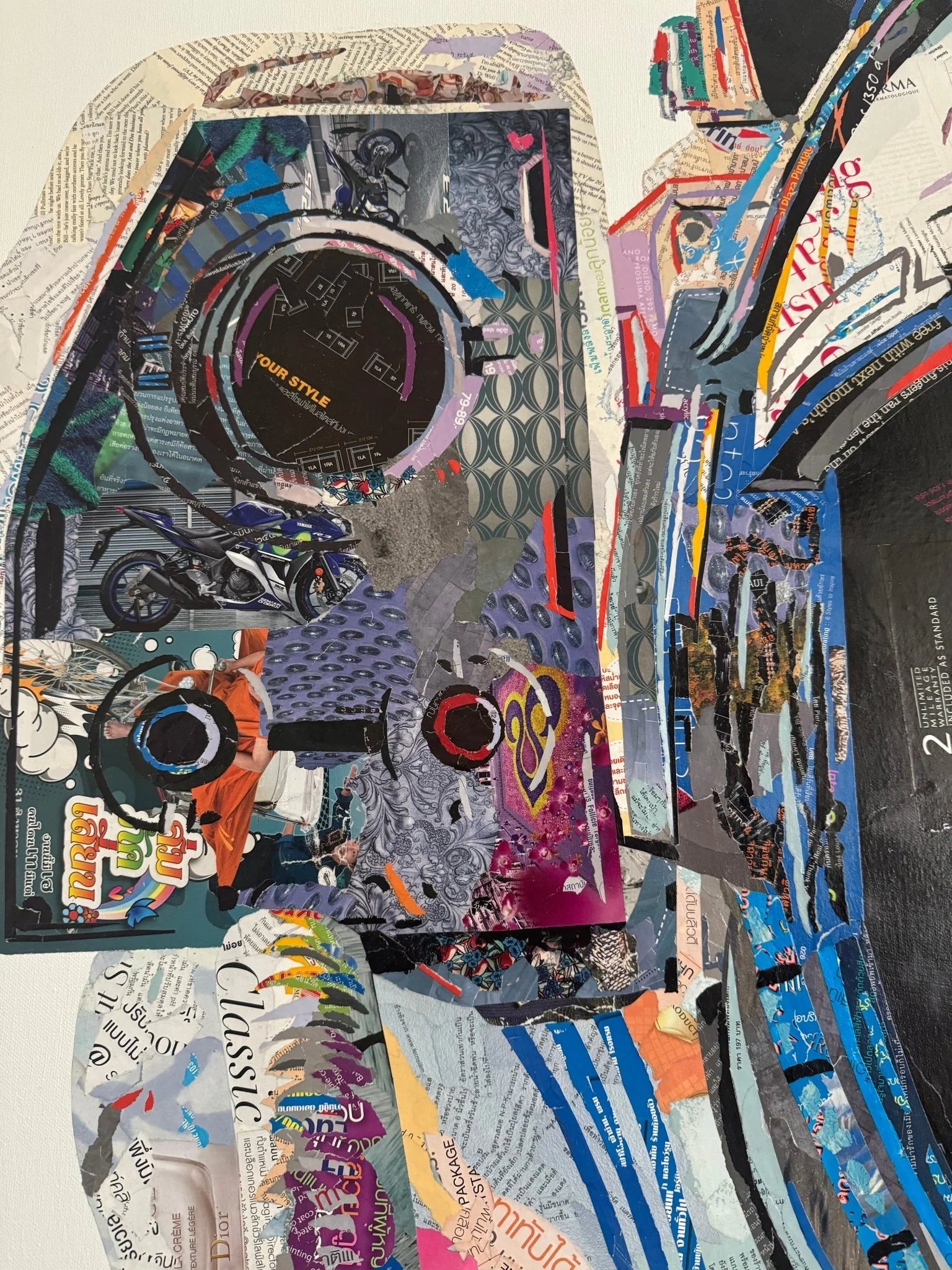 Spacegirl - Giant Collage – Watergate Art